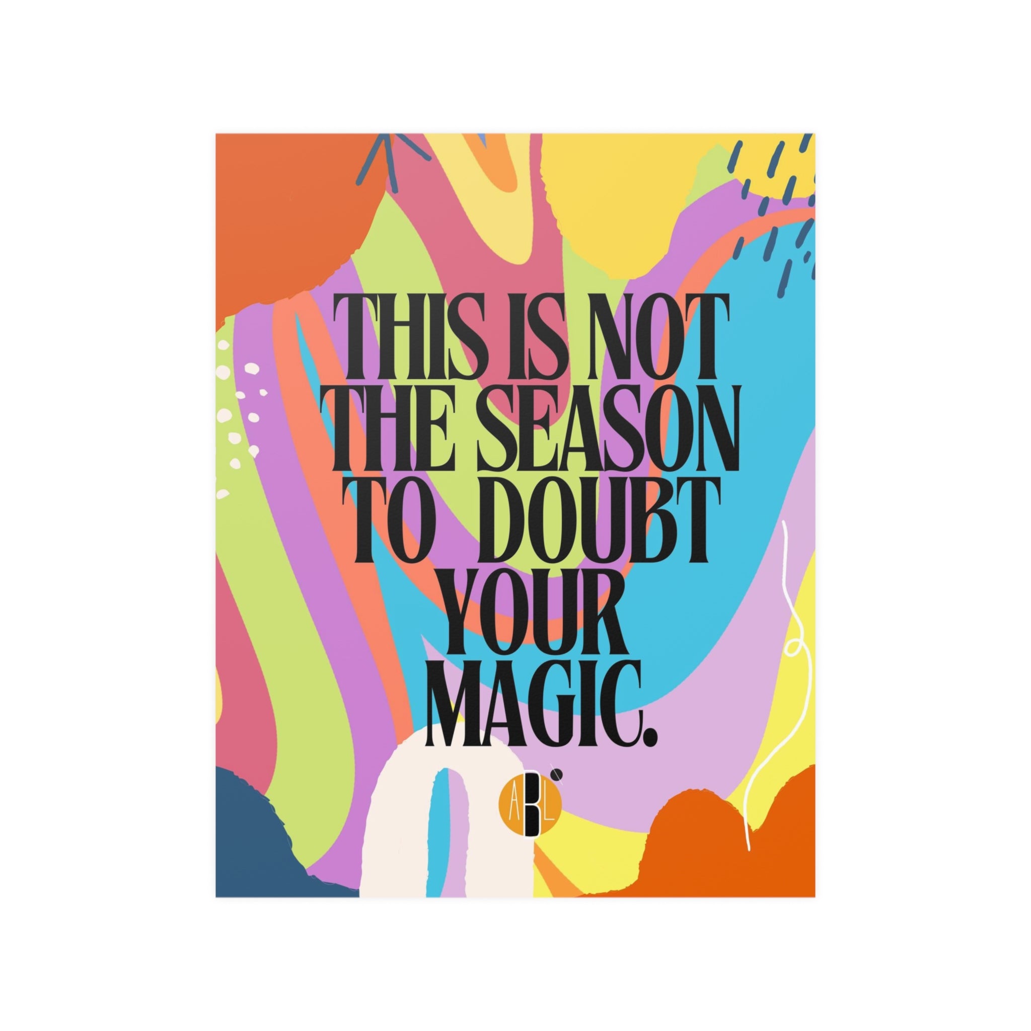 ABL Inspirational Poster: " This is not...." – Abeille Creations (ABL)