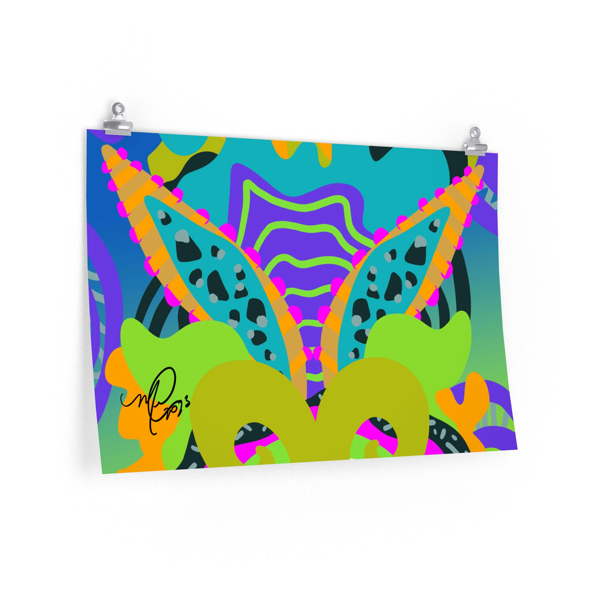 "Dreama" - Premium Matte Horizontal Poster Print – Abeille Creations (ABL)