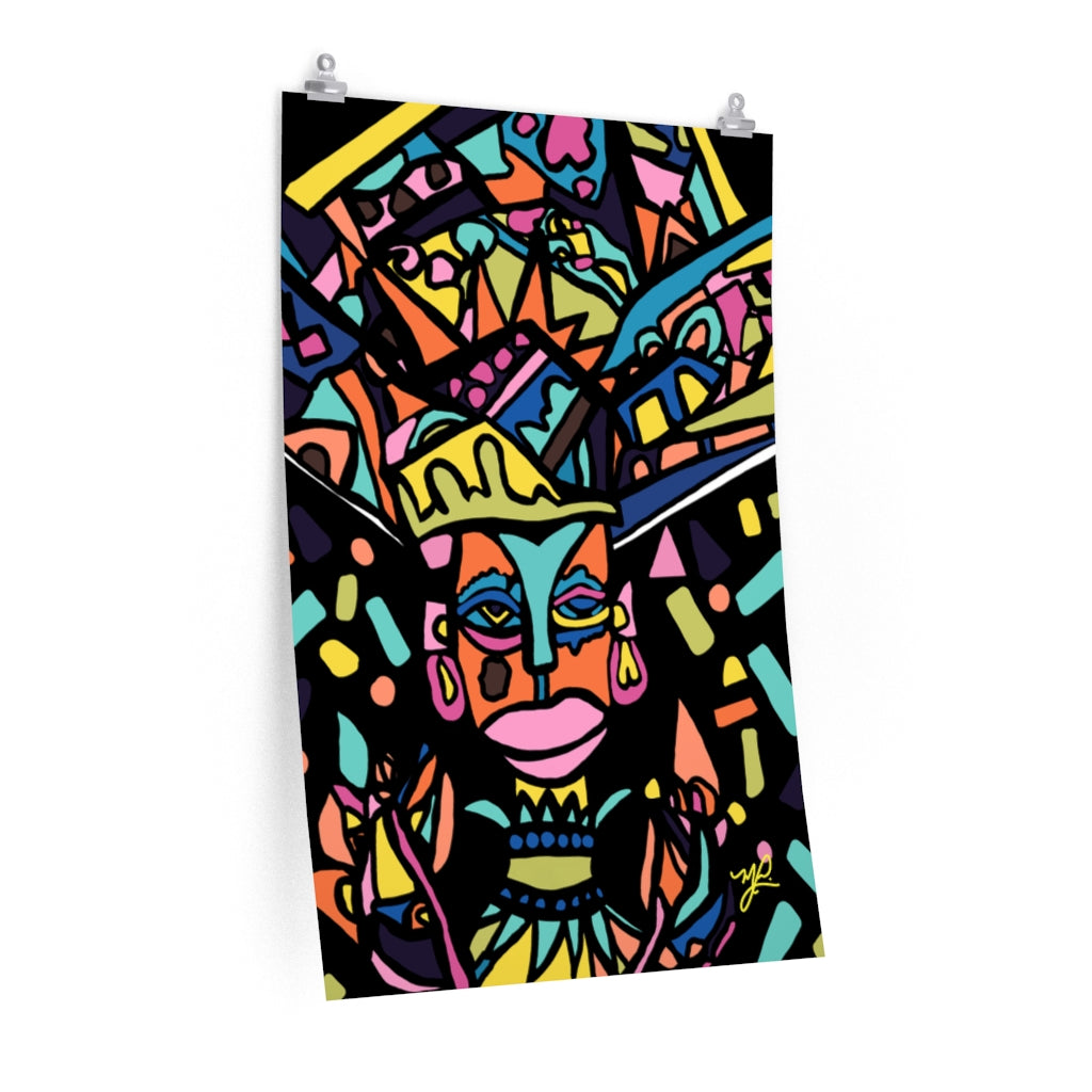 Zula Mama- Premium Matte poster – Abeille Creations (ABL)